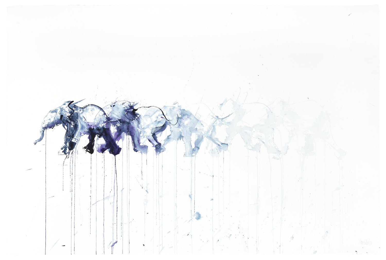 Dave White | Running Elephant | Sedition