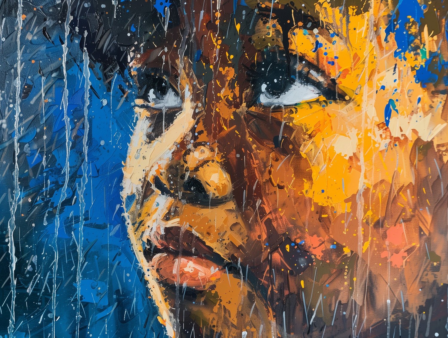 Tegan DeClark | Reflection in the rain | Sedition